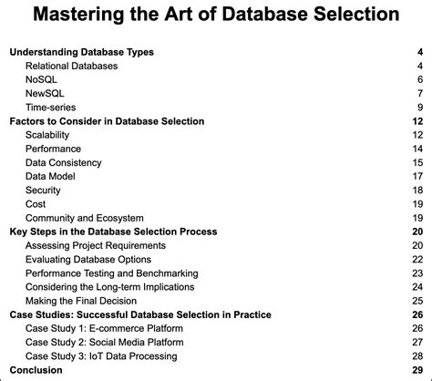 Understanding Database Types By Alex Xu