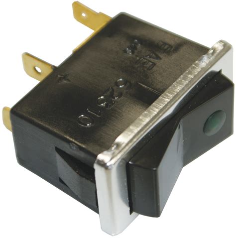 interrupteur à bascule avec illuminé vert 6231 Hoelzle