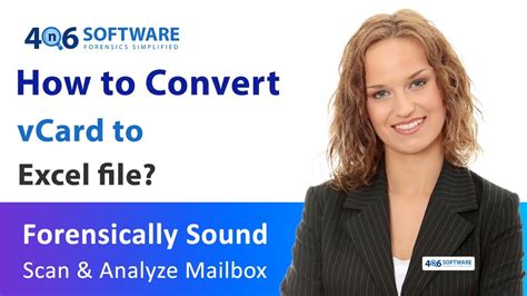 how to convert vcard to excel file expert suggested solution youtube