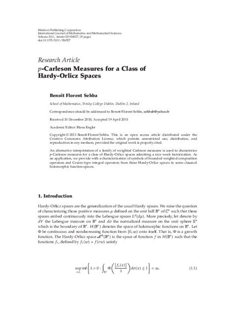 pdf carleson embeddings for hardy orlicz and bergman orlicz spaces of the upper half plane