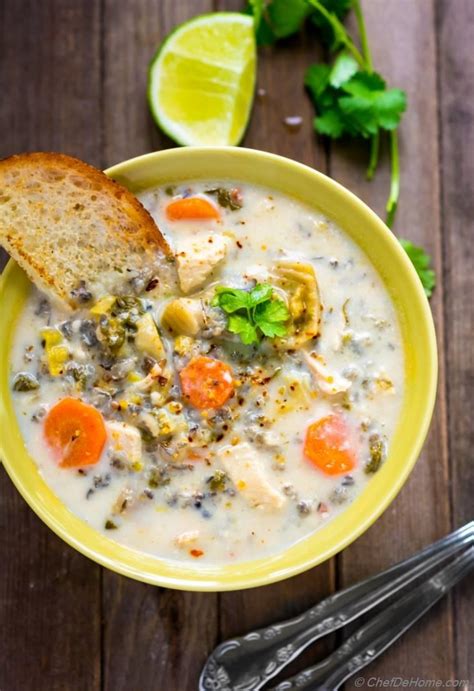 Chicken And Wild Rice Soup In Slow Cooker Recipe ChefDeHome