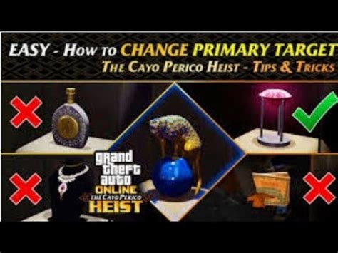 Cayo Perico How To Change Your Primary Target Step By Step Tutorial