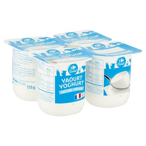 Carrefour Classic Yoghurt Natuur X G Carrefour Site