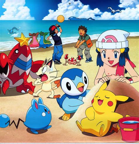 Post 1257362 Ash Ketchum Azurill Brock Crawdaunt Dawn Gastrodon Krabby