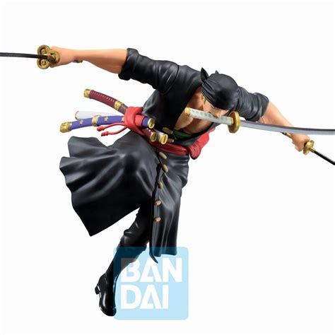 Figurine Roronoa Zoro One Piece 17cm Ichibansho Arc Wano Mugiwara Shop