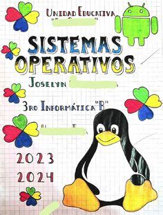 Car Tula Sistemas Operativos Dibujos Para Matematicas Sistemas