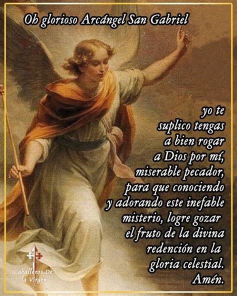 Álbumes 103 Foto Oración Al Arcángel San Gabriel Para Pedir Protección