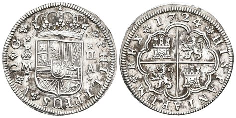 NumisBids Numismática ibercoin Online Auction 23 Lot 533 FELIPE V