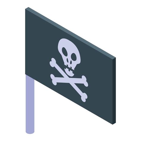 Negro Pirata Bandera Con Cr Neo Y Tibias Cruzadas Ondulaci N En El