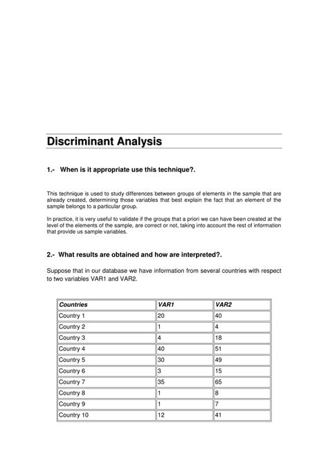 pdf discriminant analysis