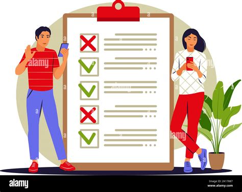 To Do List Concept People Checking Completed Tasks And Prioritizing