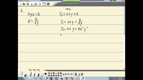 calculus iii applications of extrema of functions of two variables youtube
