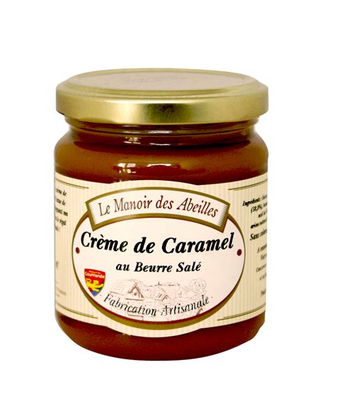 Crème de caramel au beurre salé pot en verre Saveurs de Normandie