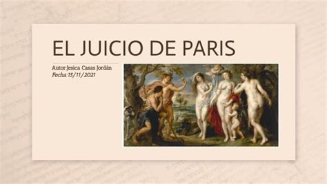 Juicio De Paris By Jesica Casas Jordan On Genially