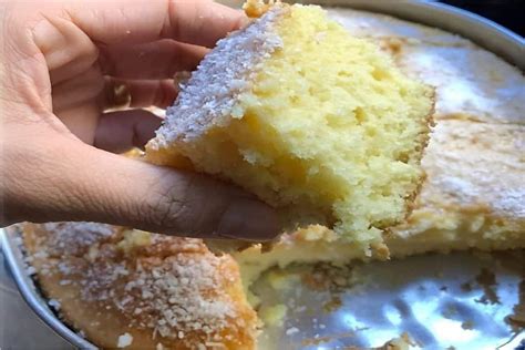 Receita Bolo simples fofinho e fácil para seu café ou lanche