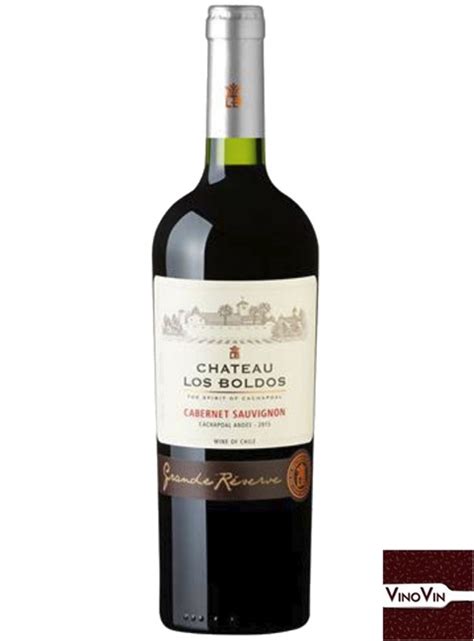 Vinho Chateau Los Boldos Grande Réserva Cabernet Sauvignon 2019 750 ml