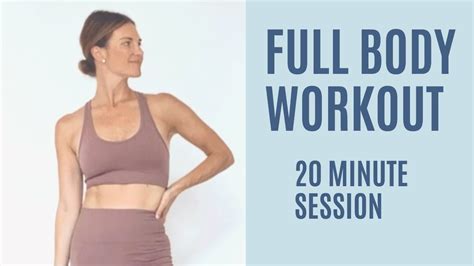 Full Body Low Impact Workout Minutes Apartment Friendly Youtube
