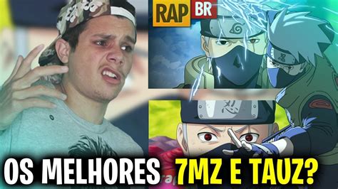RAP DO KAKASHI 7 MINUTOZ E TAUZ REACT YouTube