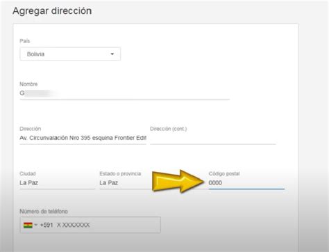 Codigo Postal De Bolivia