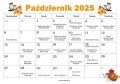 Kalendarz Świąt Nietypowych 2025 do druku Drukatek pl