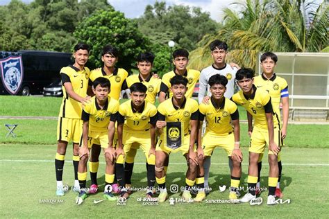 FA Malaysia On Twitter Skuad B 17 Kebangsaan Kendalian Osmera Omaro