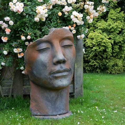 Statue Visage Homme Jardin Xxl Exterieur JARDINEX