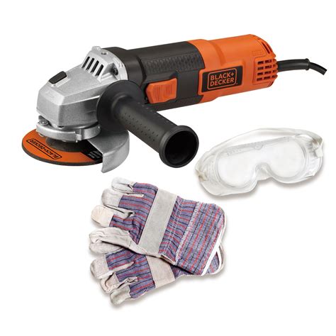 ESMERIL ANGULAR G720K 820 MALETA GUANTES BLACK DECKER VERAELEC