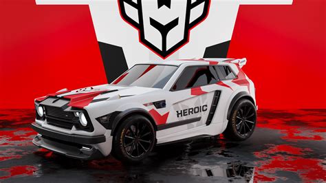 Rocket League Decals Concept GenG Vitality Heroic On Behance
