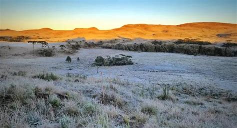 GALERIA Menor temperatura do Brasil é registrada na serra catarinense