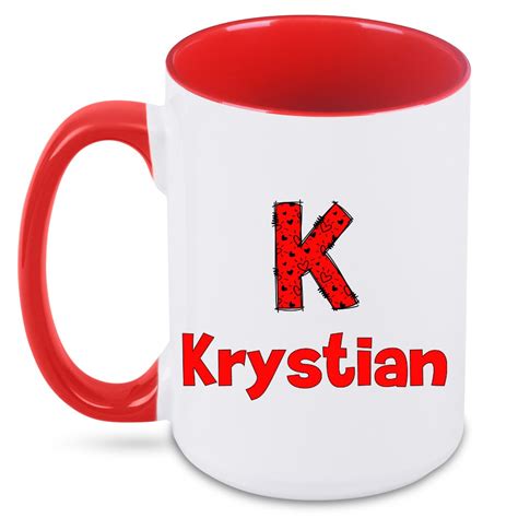 Kubek Duży 440 Ml Prezent Z Imieniem Krystian Dla Krystiana 5