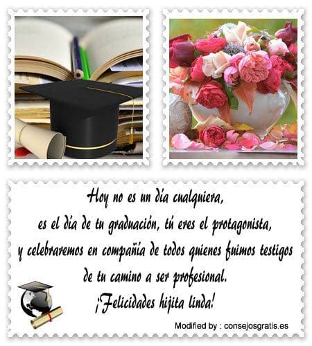 Carta De Felicitaciones De Graduacion Para Mi Hija New Sample V