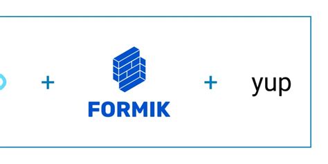 create react form auto validated using formik and yup dev community
