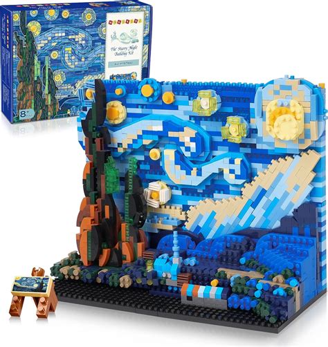 HOGOKIDS Kit de construcción de la noche estrellada juego de micro