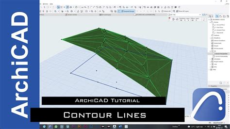 How To Create Contour Lines In ArchiCAD YouTube