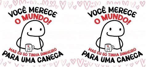 Two Stickers With The Words Voce Mereco O Mundo