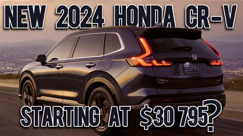 ALL NEW 2024 2025 HONDA CR V PRICING INTERIOR EXTERIOR
