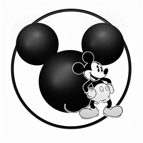 Imprimibles De La Silueta De La Cabeza De Mickey Y Minnie Ideas Y