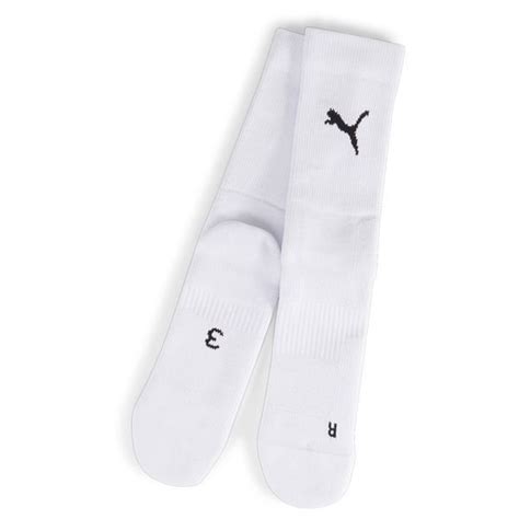 PUMA Fodboldsokker TeamGOAL Hvid Sort Unisport Dk