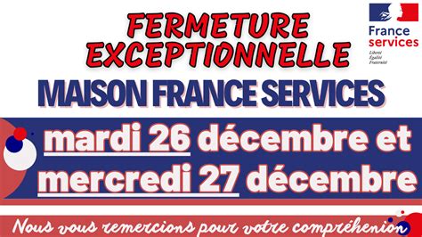 Fermeture Exceptionnelle Des Services Municipaux Mairie De Bonnat