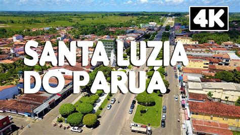 Santa Luzia Do Paru Vista De Cima K Youtube