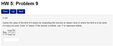 Solved Guess The Value Of The Limit If It Exists By Chegg