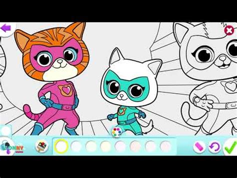 Como Dibujar SUPERKITTIES GINNY Dibuja Y Colorea SUPERKITTIES