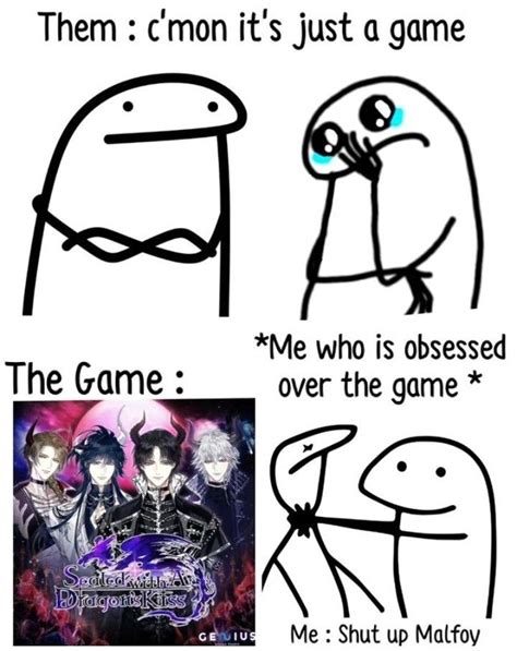 Sealed With A Dragon S Kiss Meme Genius Otome Game Meme Dragon Kiss