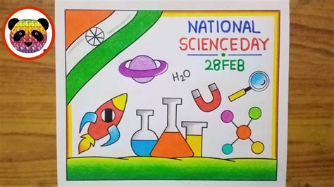 National Science Day Poster Drawing How To Draw National Science Day