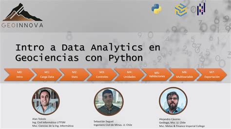 Intro A Data Analytics En Geociencias Con Python YouTube