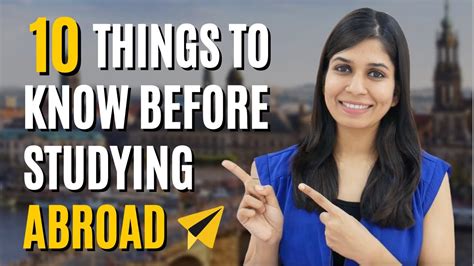 10 Things To Know Before Studying Abroad Reality Check YouTube