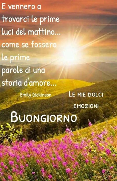 Frasi Del Buongiorno Le Mie Dolci Emozioni Frasi Romantiche Buongiorno