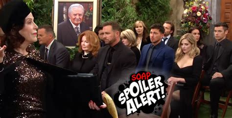 DAYS Spoilers Video Preview Vivian Crashes Victor S Funeral