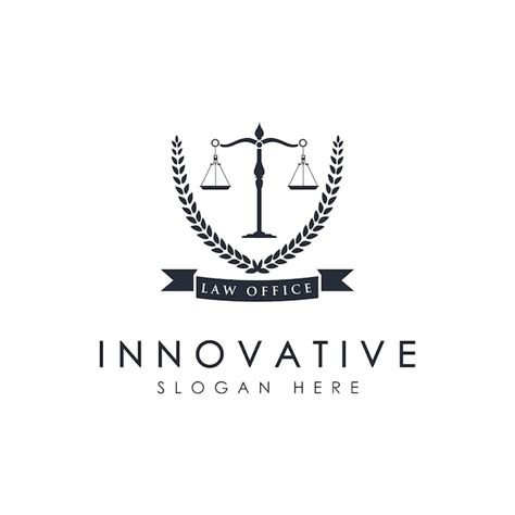 Logotipo De La Firma De Abogados Descargar Vectores Premium