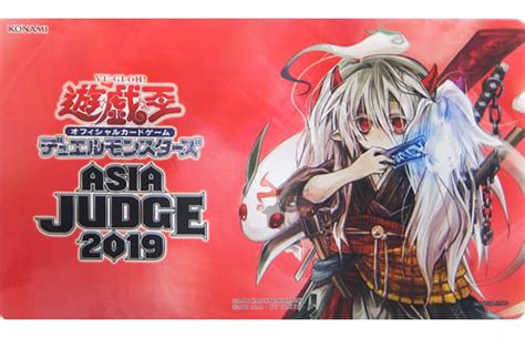 駿河屋 遊戯王OCG アジア版 デュエルフィールド プレイマット 幽鬼うさぎ Asia JUDGE 2019 アジアジャッジ限定